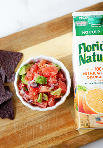 Grapefruit and Orange Juice Salsa with Avocado | Florida's Natural
